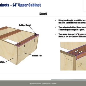 Simple Shop Cabinets - Woodworking Plans: DIY Garage Storage (PDF ...
