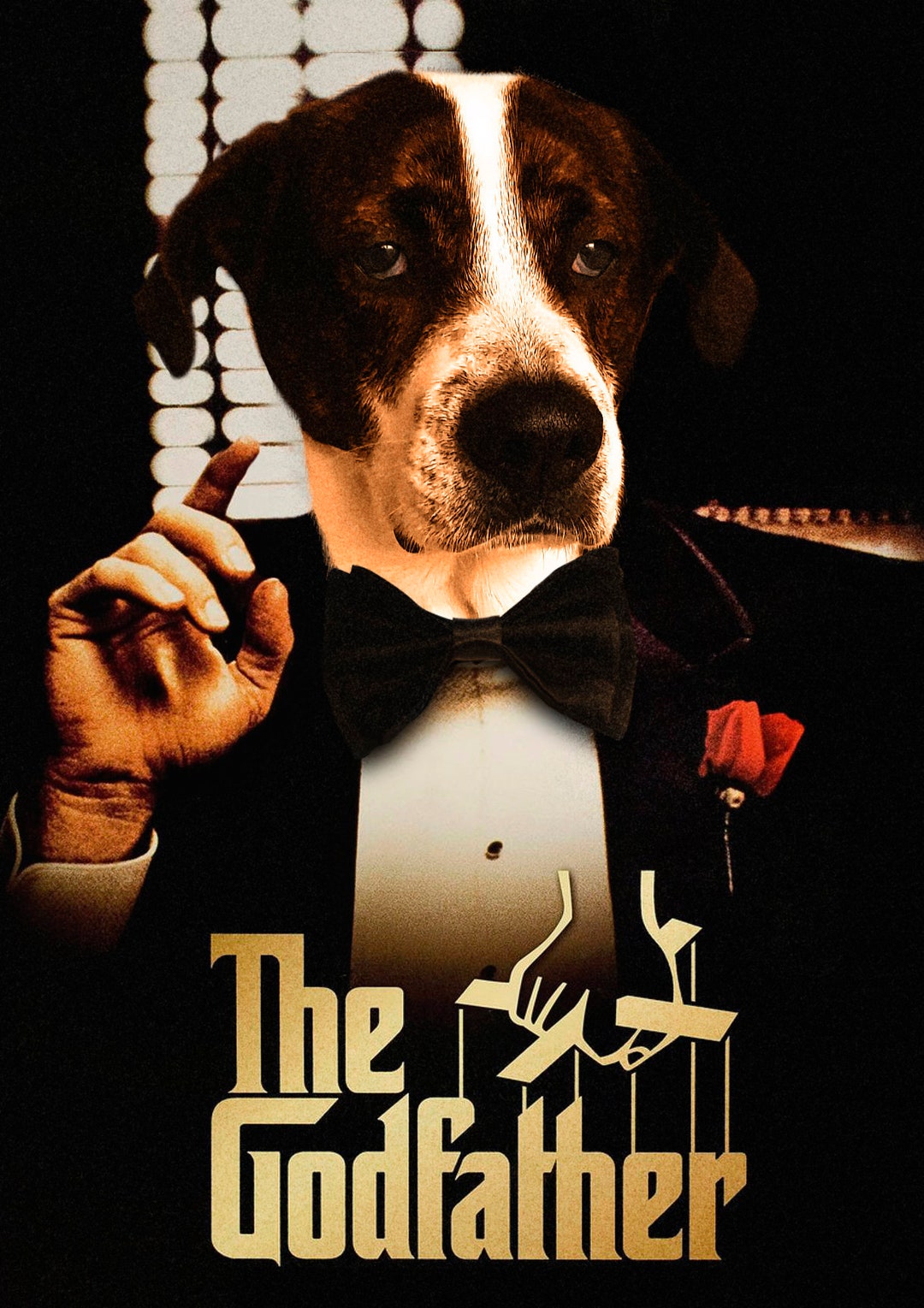 The Godfather, Pet Art, Pet Painting, Pet Portrait, Custom Pet Portrait ...