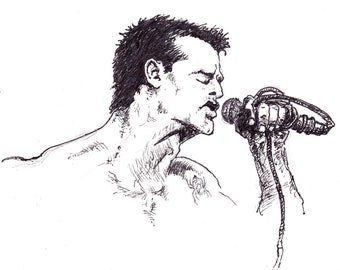 HENRY ROLLINS Early 80s Black Flag - Etsy