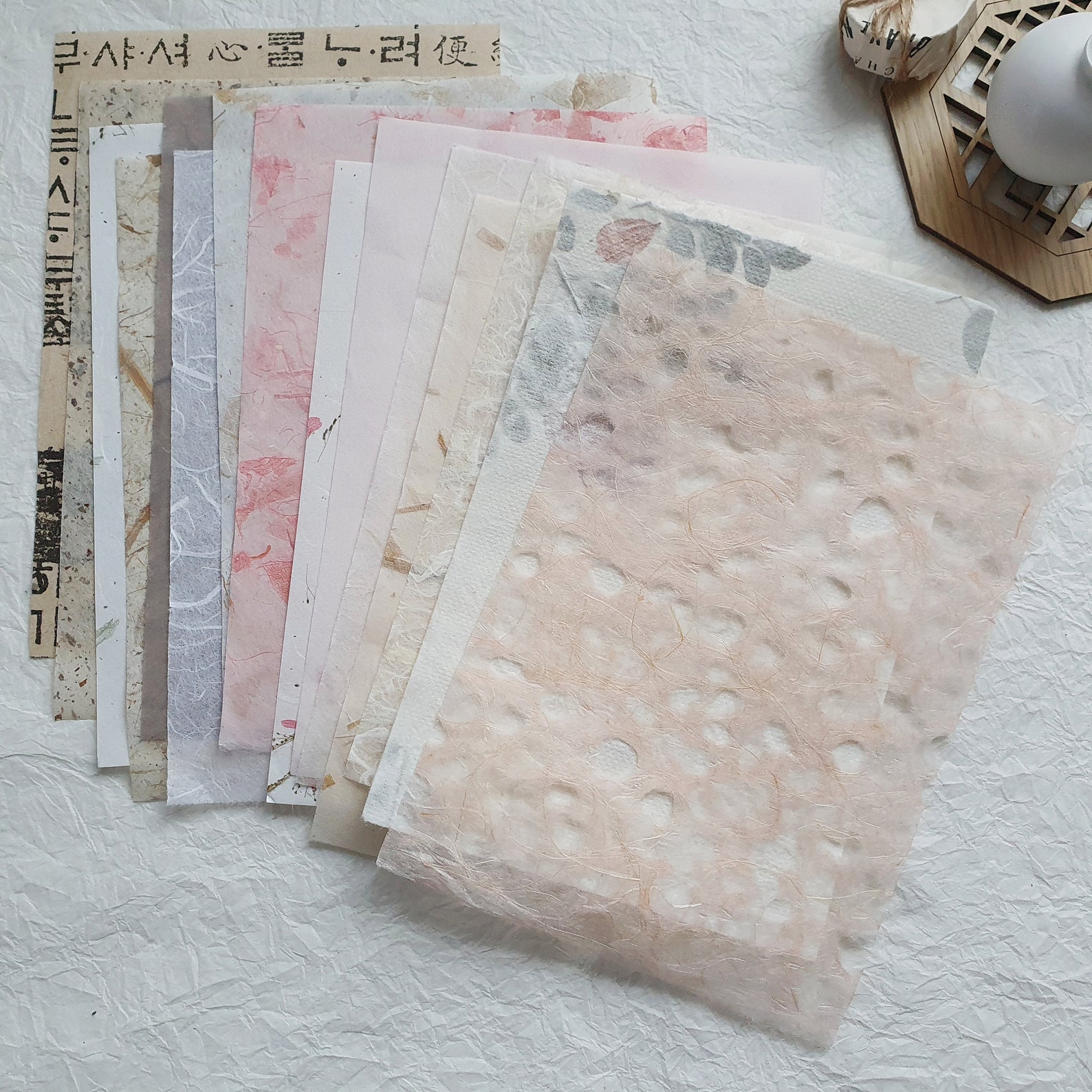 Hanji Paper Bundle Afterglow / Korean Traditional Mulberry | Etsy