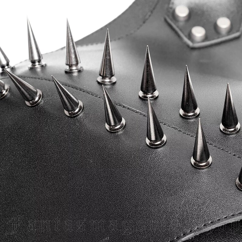 Shoulder Larp Body Leather Gladiator Spiked Harness Armor - Etsy