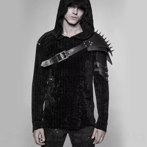 Shoulder Larp Body Leather Gladiator Spiked Harness Armor Leather ...