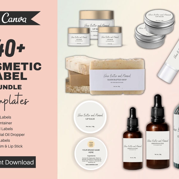 Minimalistic Label - Etsy