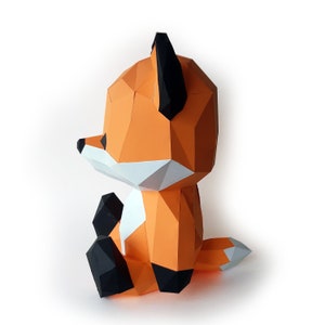 Fox Papercraft 3d Printed DIY Craft for Cricut or - Etsy Canada