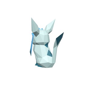 Glaceon Papercraft, 3d Printed, for Cricut or Silhouette Cameo, Pdf ...