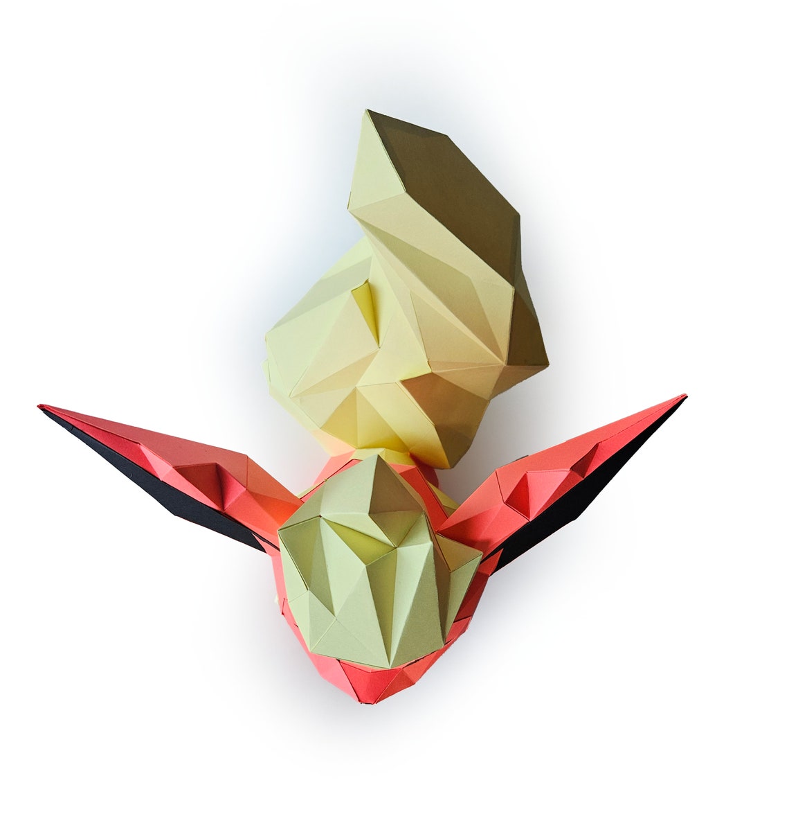 Flareon Papercraft, 3d Printed, for Cricut or Silhouette Cameo, Pdf ...