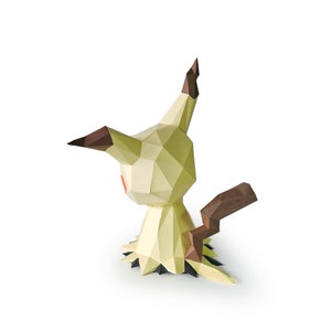 Mimikyu Papercraft, 3d Printed, for Cricut or Silhouette Cameo, Pdf ...
