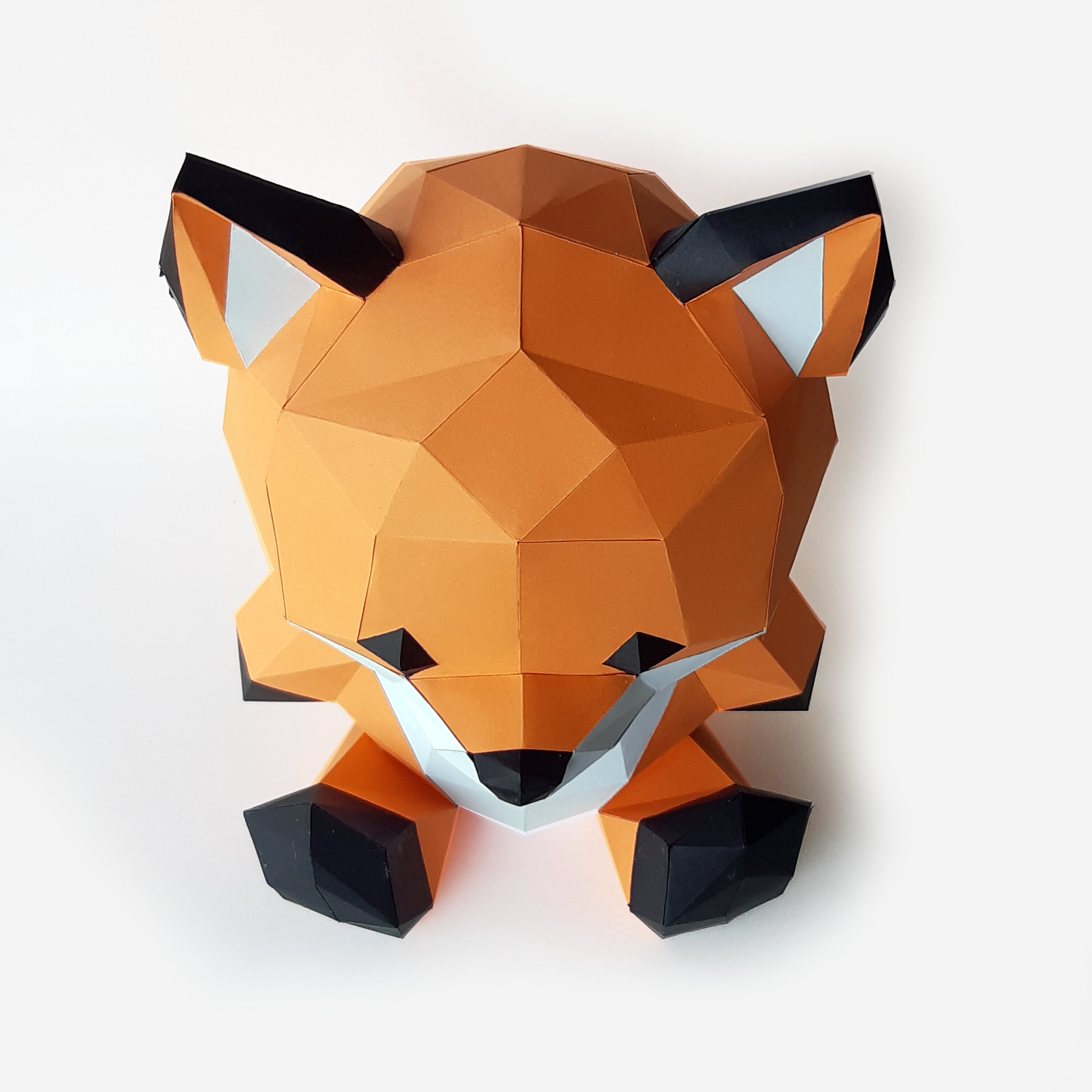 Fox Papercraft 3d Printed DIY Craft for Cricut or - Etsy Canada