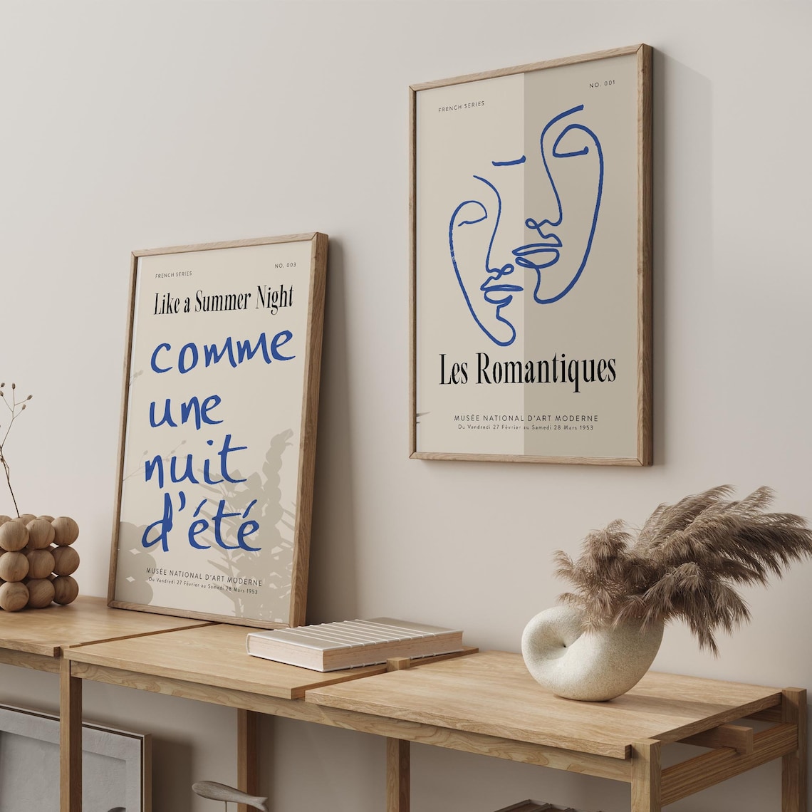 French Poster Set of 3 French Words Print Aesthetic Vintage France Art ...