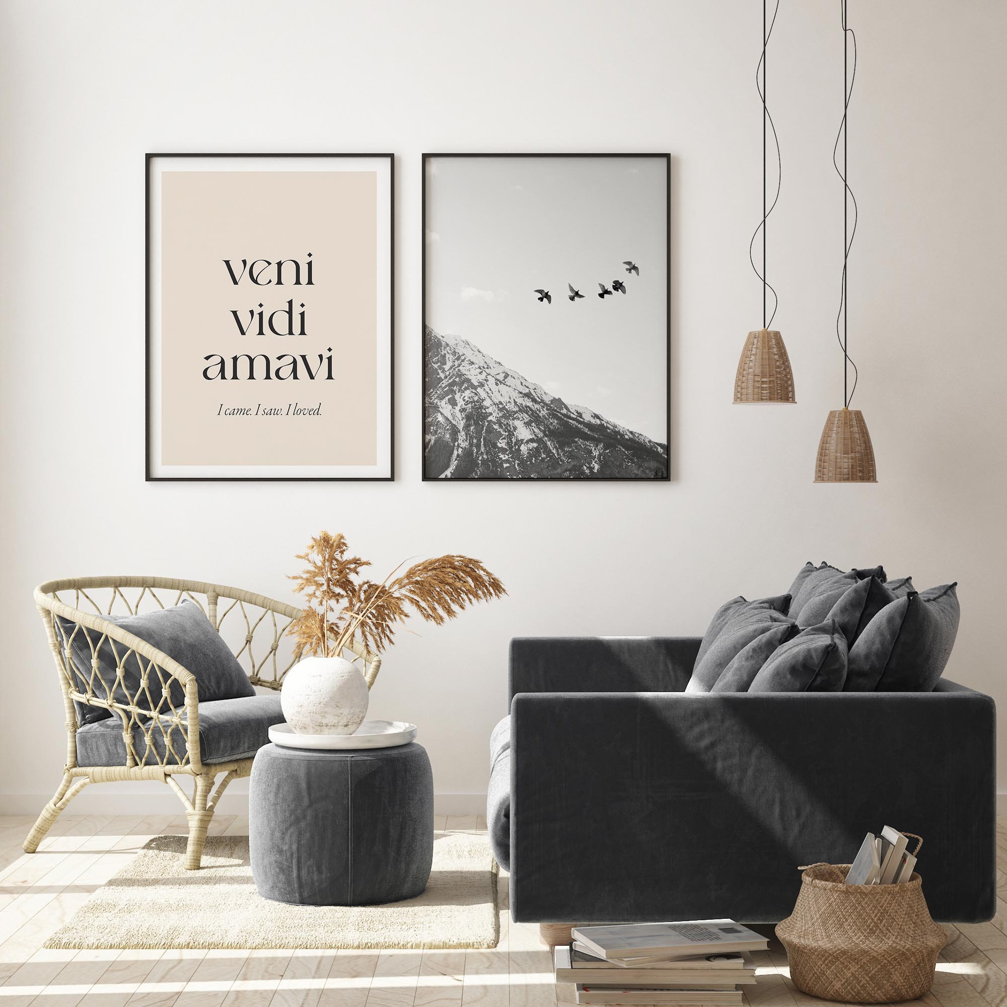 Light Academia Print Aesthetic Italian Words Latin Words Poster Reading ...