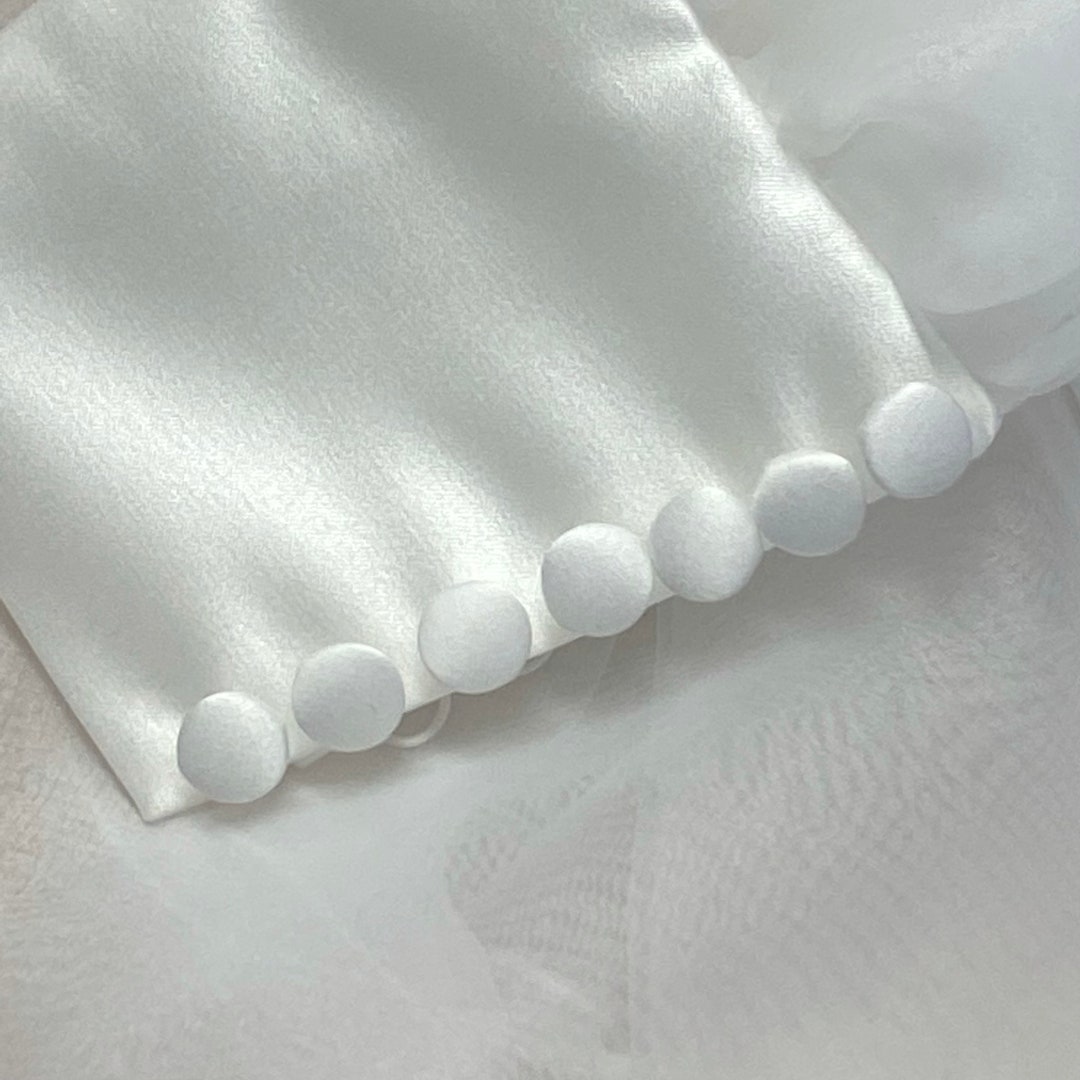 Ivory Mikado or Ivory Duchess Satin Covered Buttons Size 16L 11mm - Etsy