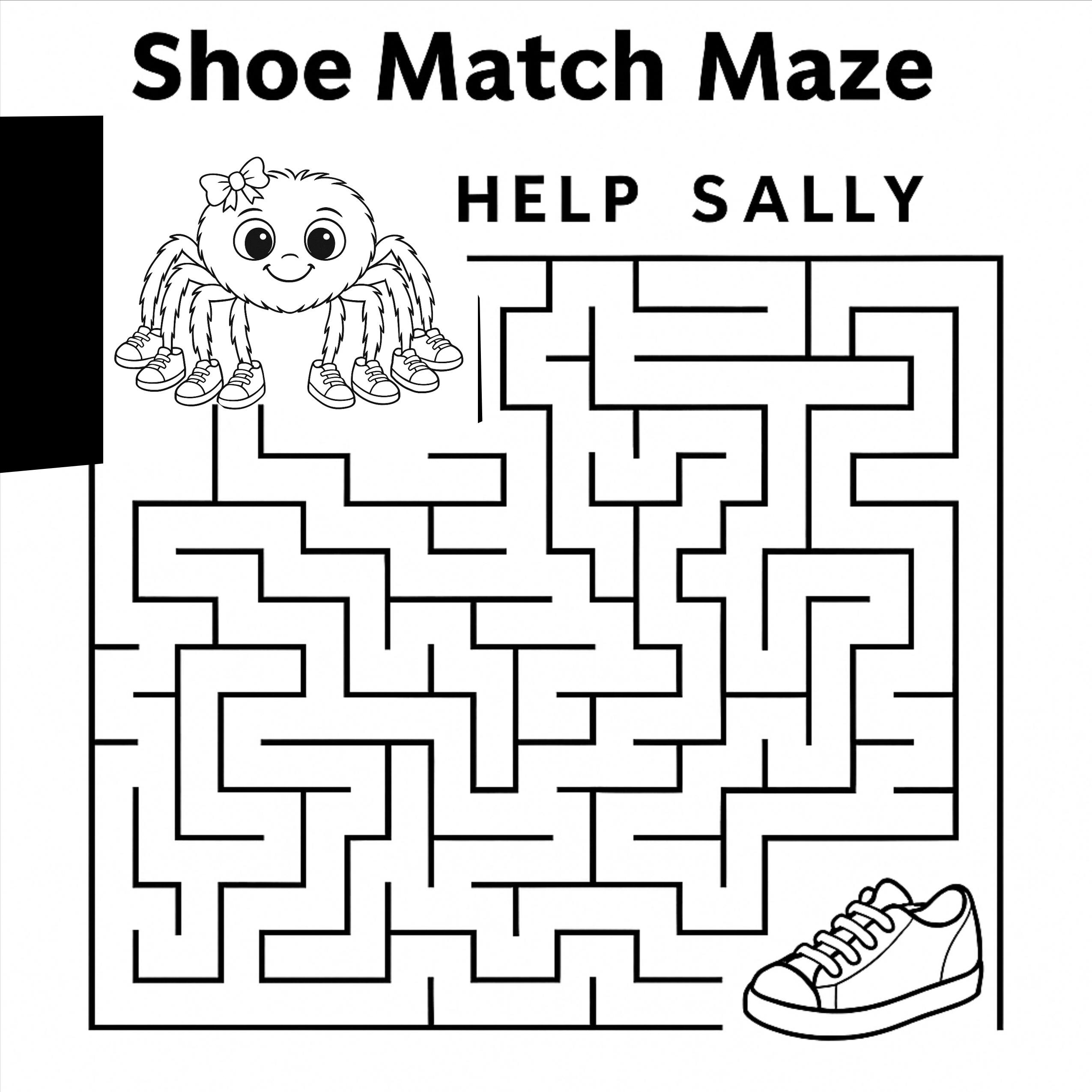 Sally the Spider Book Gift Set – Includes Printed Activity Pages ...