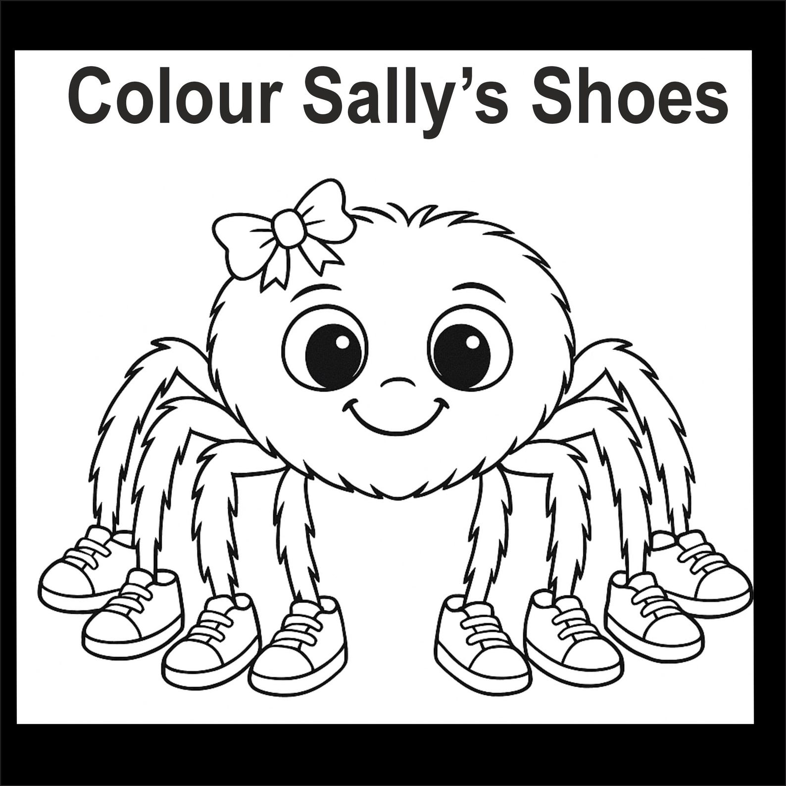 Sally the Spider Book Gift Set – Includes Printed Activity Pages ...