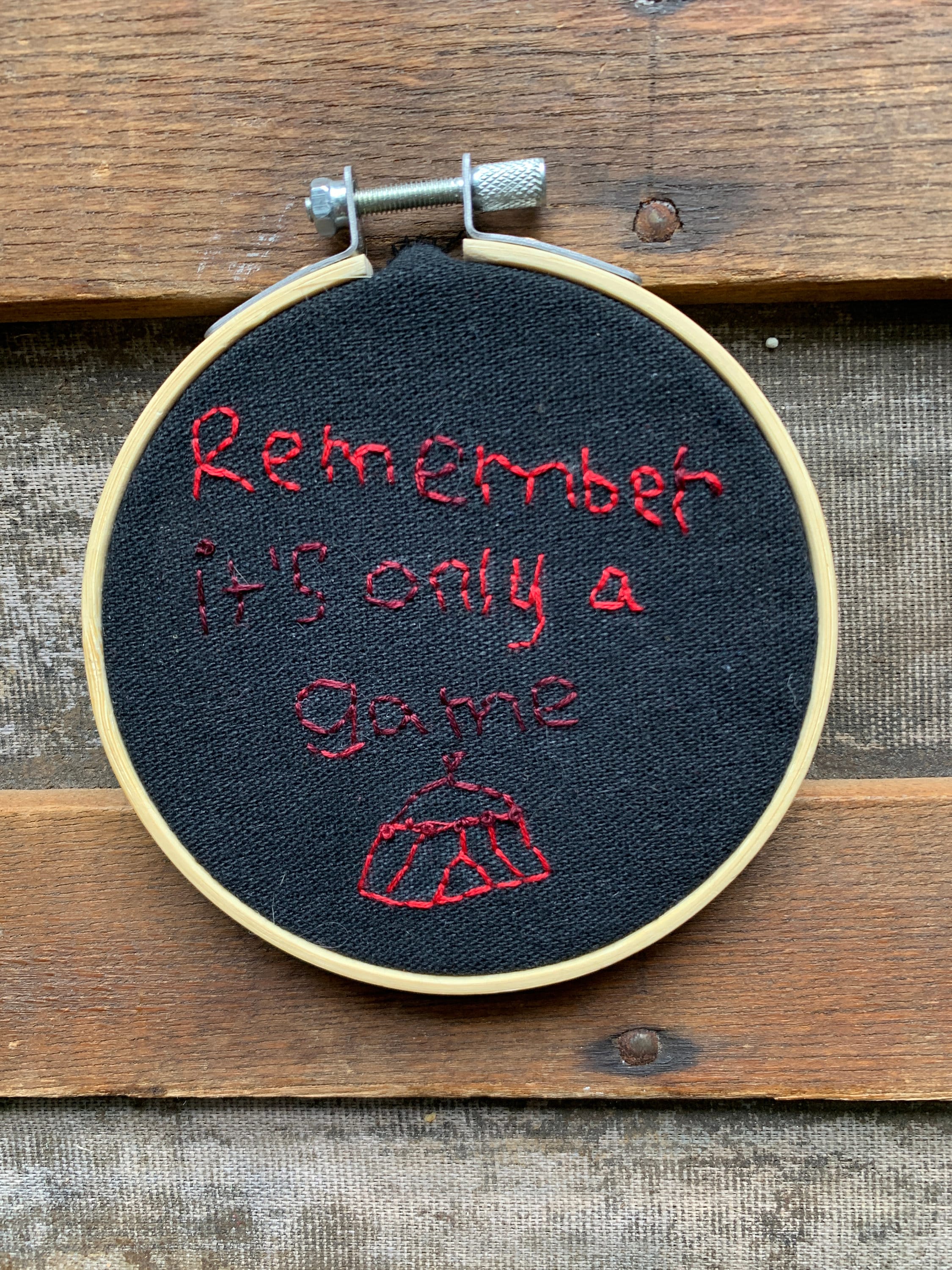 Caraval Book Embroidery Quote "remember It's Only a Game" - Etsy