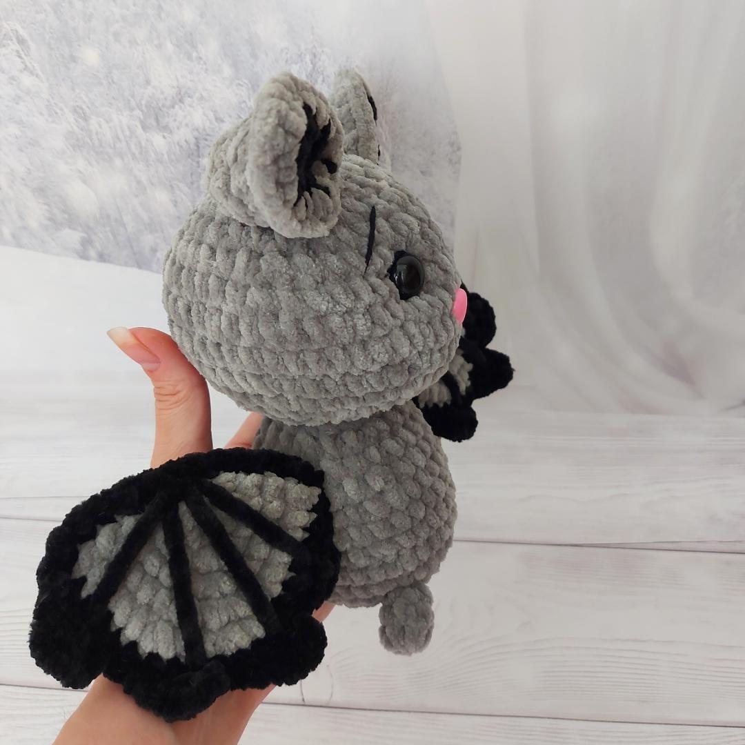 Customizable Bat Toy Cute Crochet Plush Gift for Halloween - Etsy