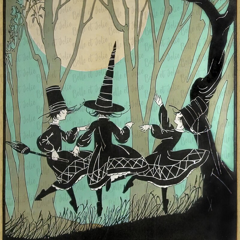 Dancing Witches - Etsy