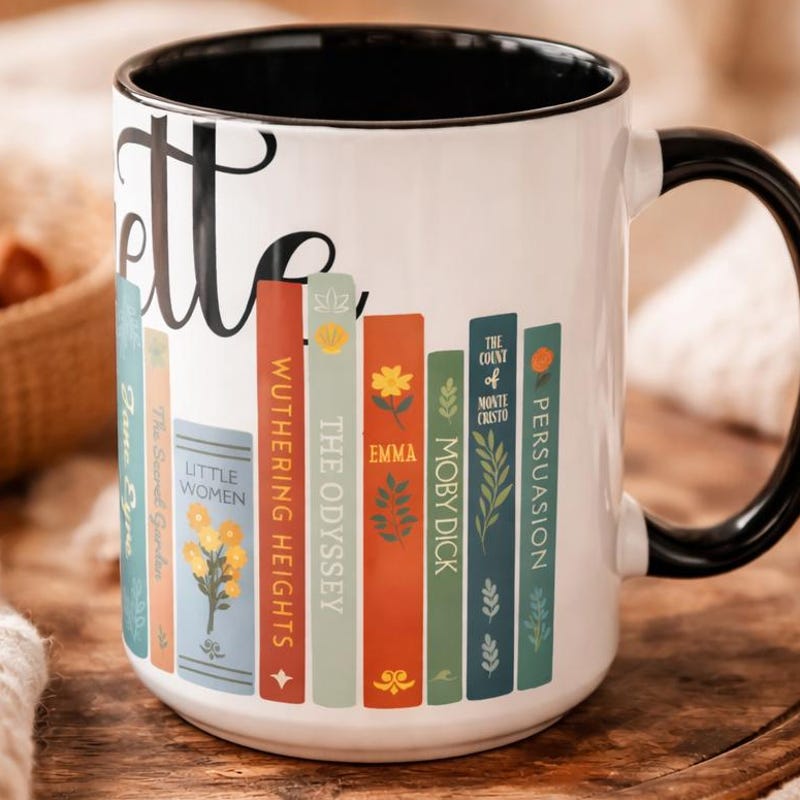 Book Lover Mug - Etsy