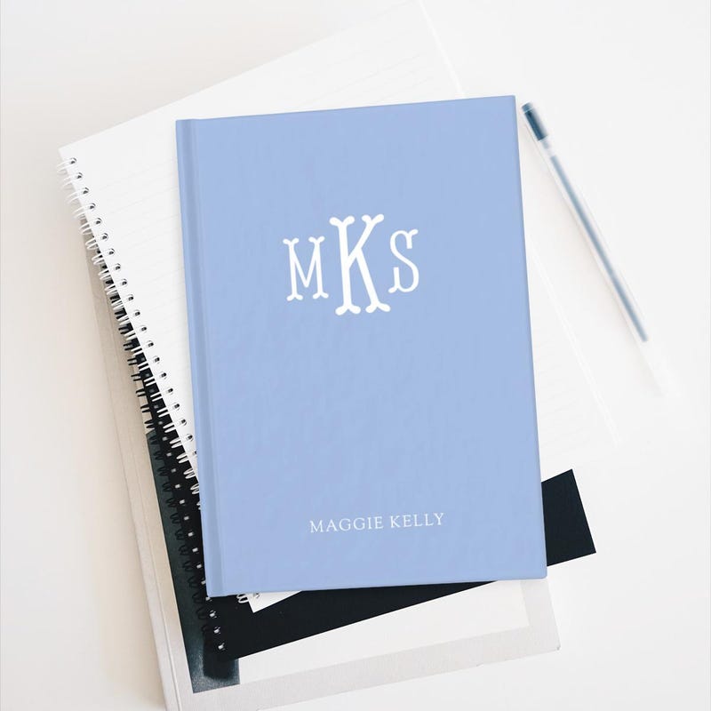 Preppy Notebook - Etsy
