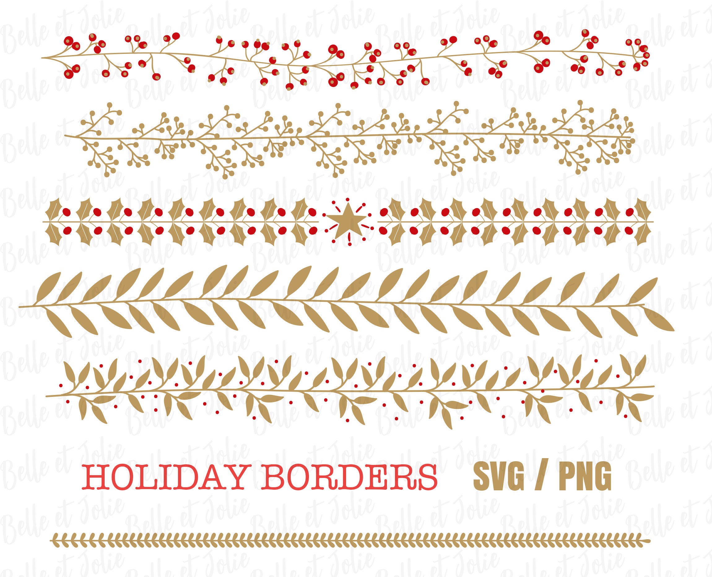 Christmas Divider Png