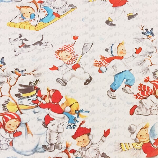 Retro Wrapping Paper - Etsy
