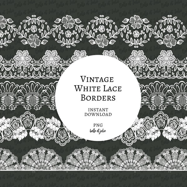 Lace Clip Art - Etsy