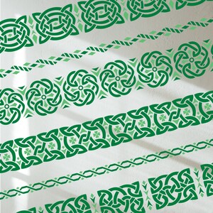 Celtic Border SVG Celtic SVG Celtic Divider Border Vector Celtic Knot ...