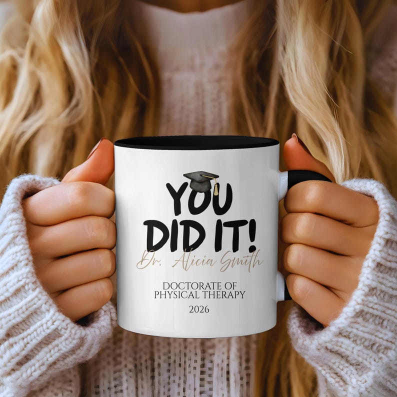 Physical Therapy Graduation Mug Dpt Graduation Gift Doctor of Physical ...