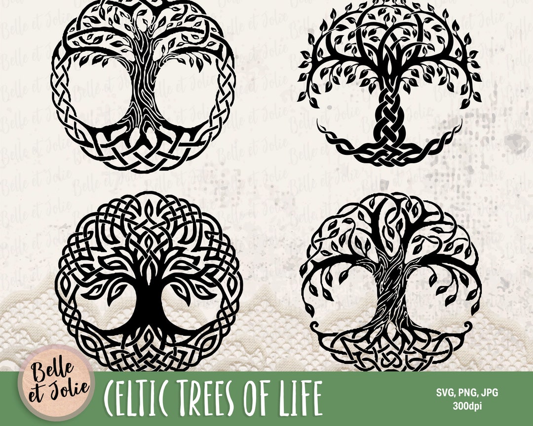Tree of Life SVG Rustic Celtic Symbol SVG Tree of Life - Etsy