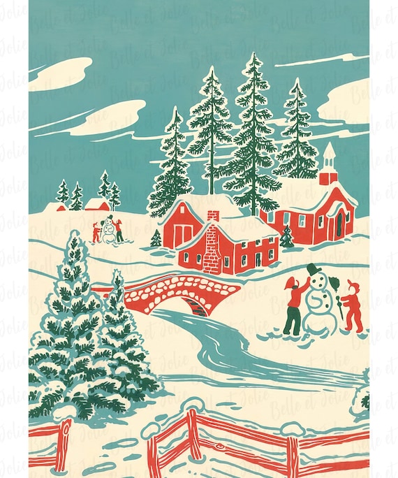 Vintage Christmas Images To Print