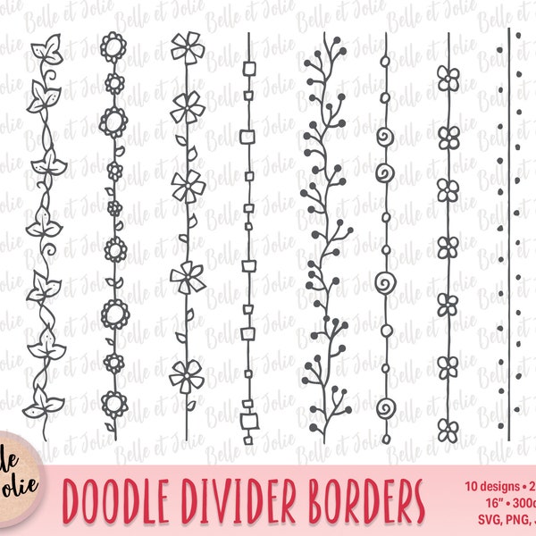 Doodle Border - Etsy
