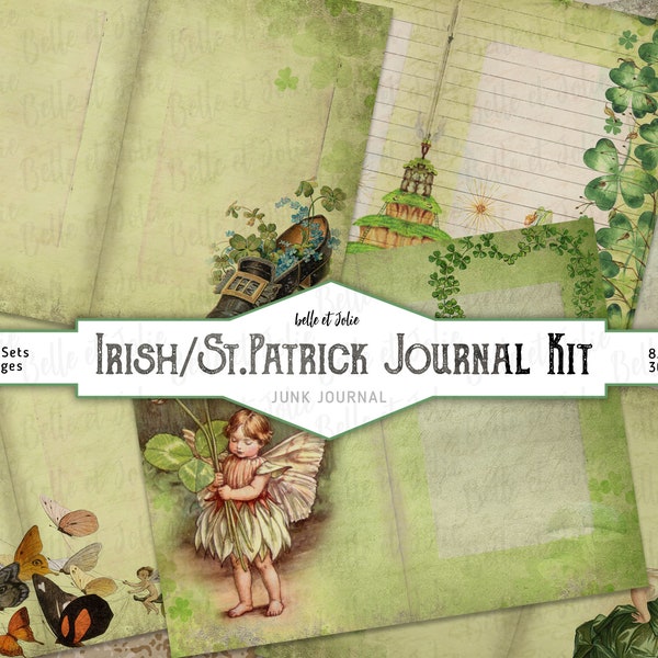 Irish Digital Paper - Etsy