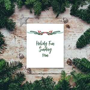 Retro Christmas Dividers, Christmas Greenery SVG, Christmas Borders ...