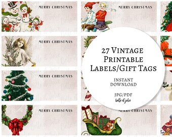 Victorian Gift Tag - Etsy