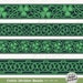 St. Patricks Day SVG, Celtic Seamless Celtic Border, Shamrock Border ...