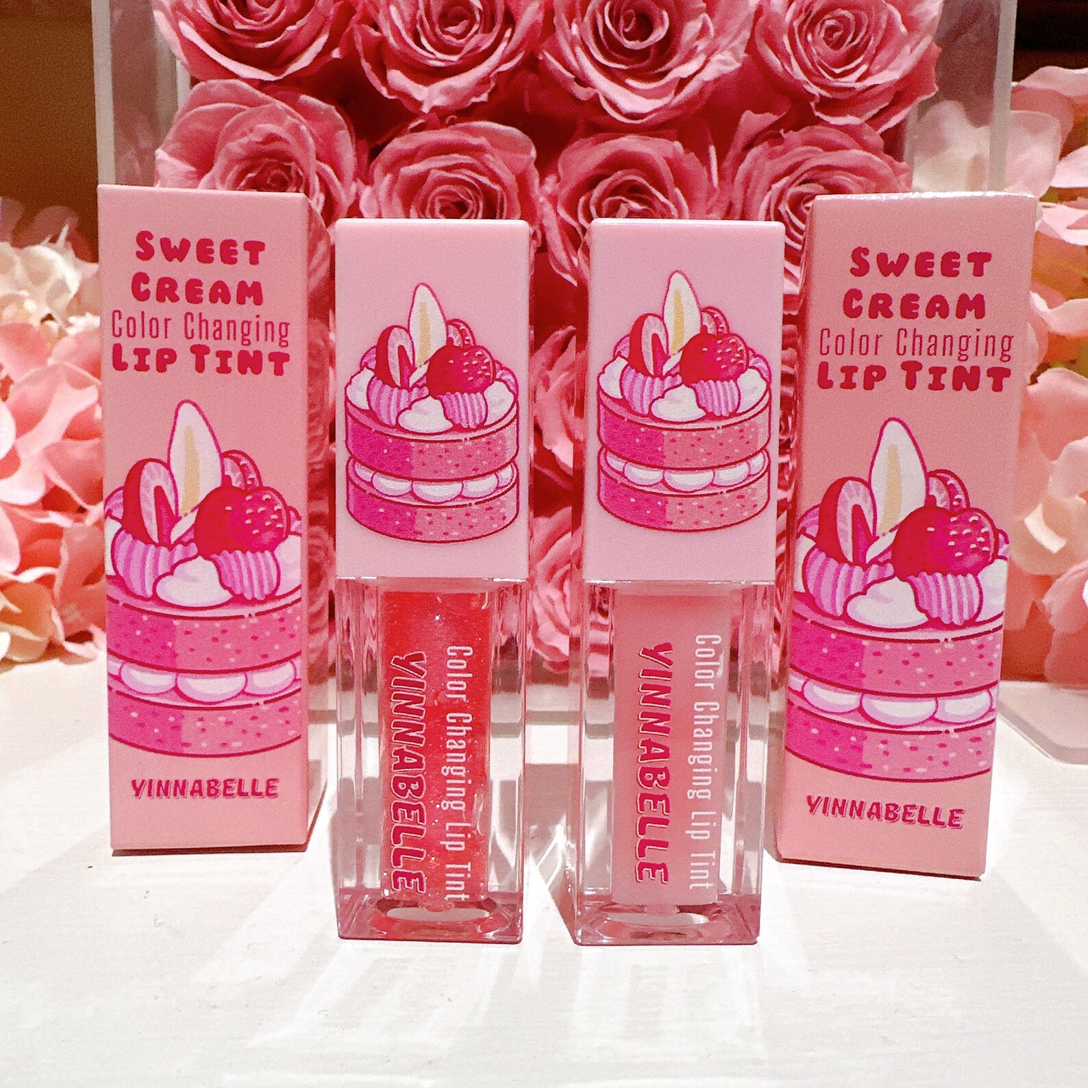 Sweet Cream Color Changing Liptint, Lip Plumper, Lip Gloss - Etsy