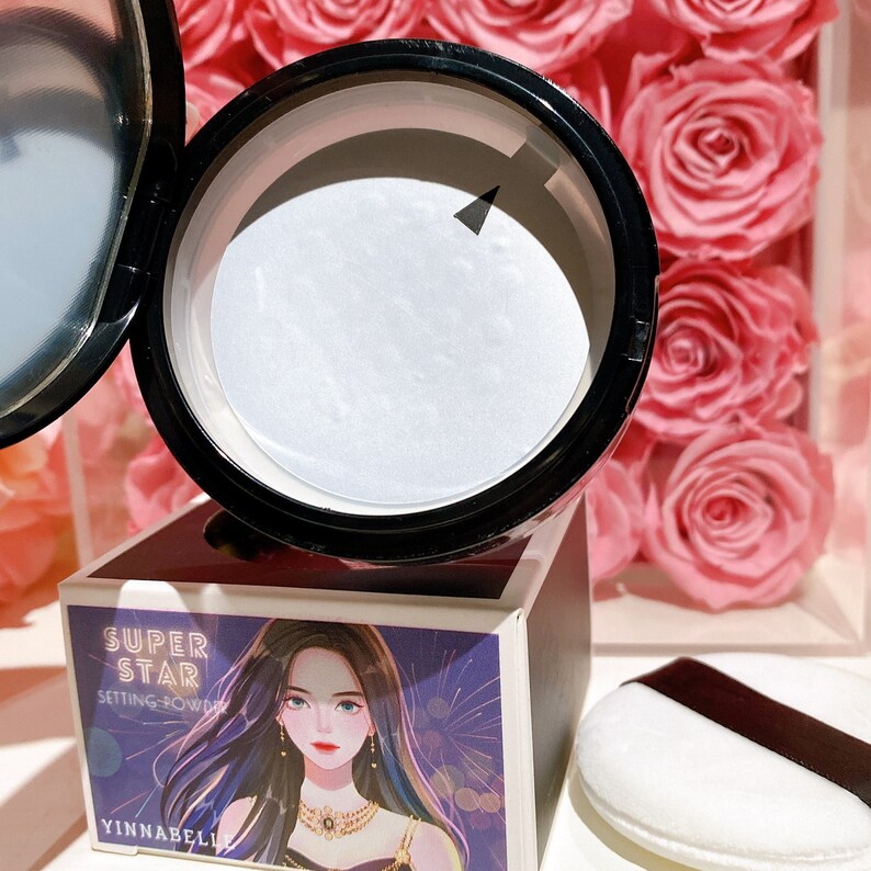 Super Star Translucent Makeup Setting Powder Waterproof - Etsy