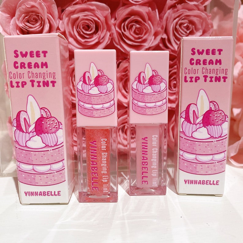 Sweet Cream Color Changing Liptint Lip Oil Lip Gloss - Etsy