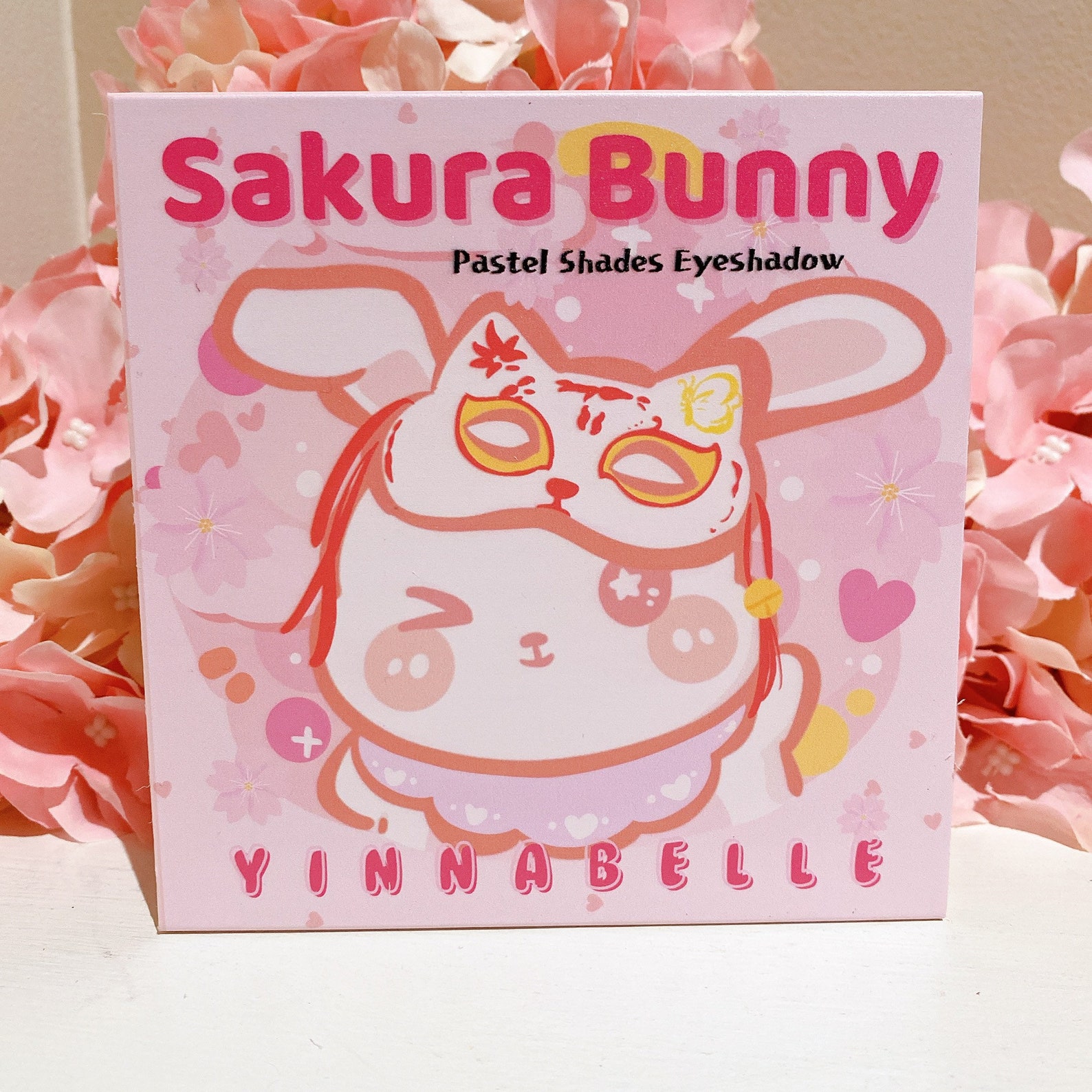 Sakura Bunny Kawaii Pastel Cherry Blossom Eyeshadow Palette - Etsy