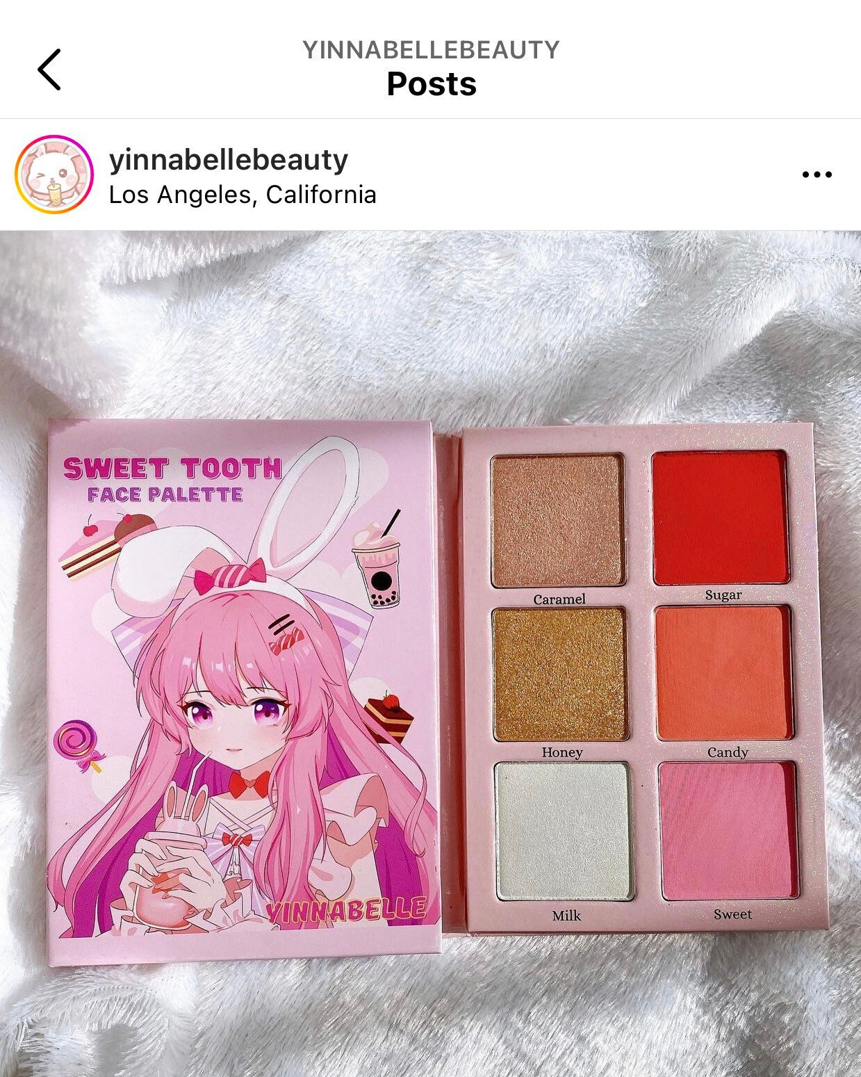 Anime Girl Kawaii Face Palette Highlighter Blush - Etsy Canada