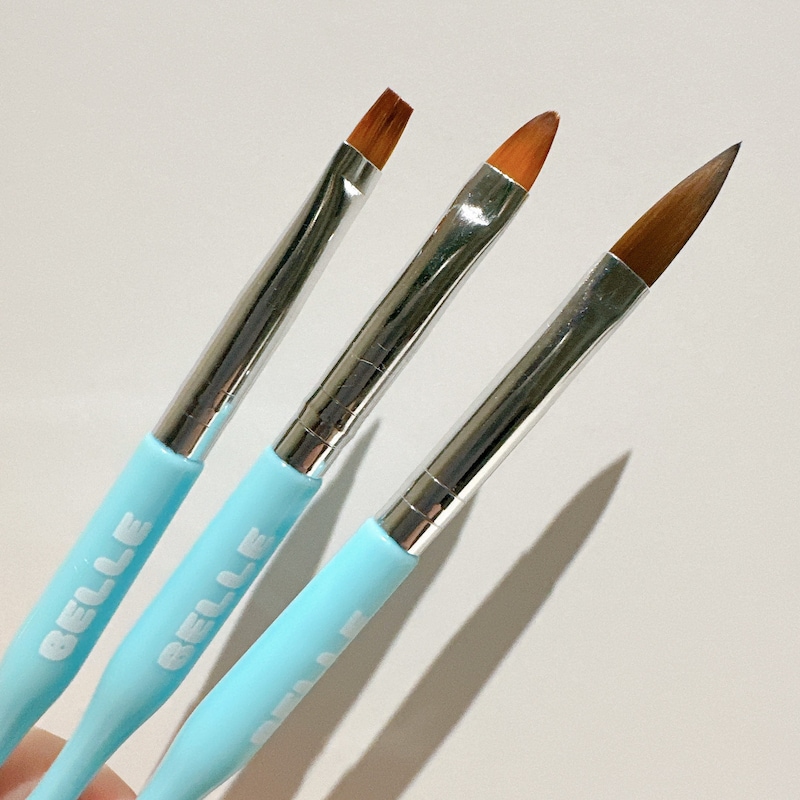 Blue Makeup Brush Set - Etsy