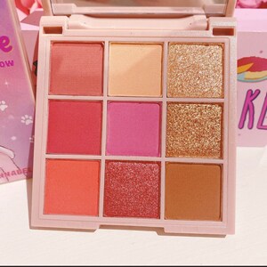 Bestie Soft Girl Natural Look Kawaii Everyday Cute Eyeshadow - Etsy