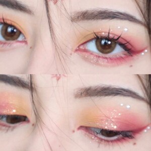 Bestie Soft Girl Natural Look Kawaii Everyday Cute Eyeshadow - Etsy