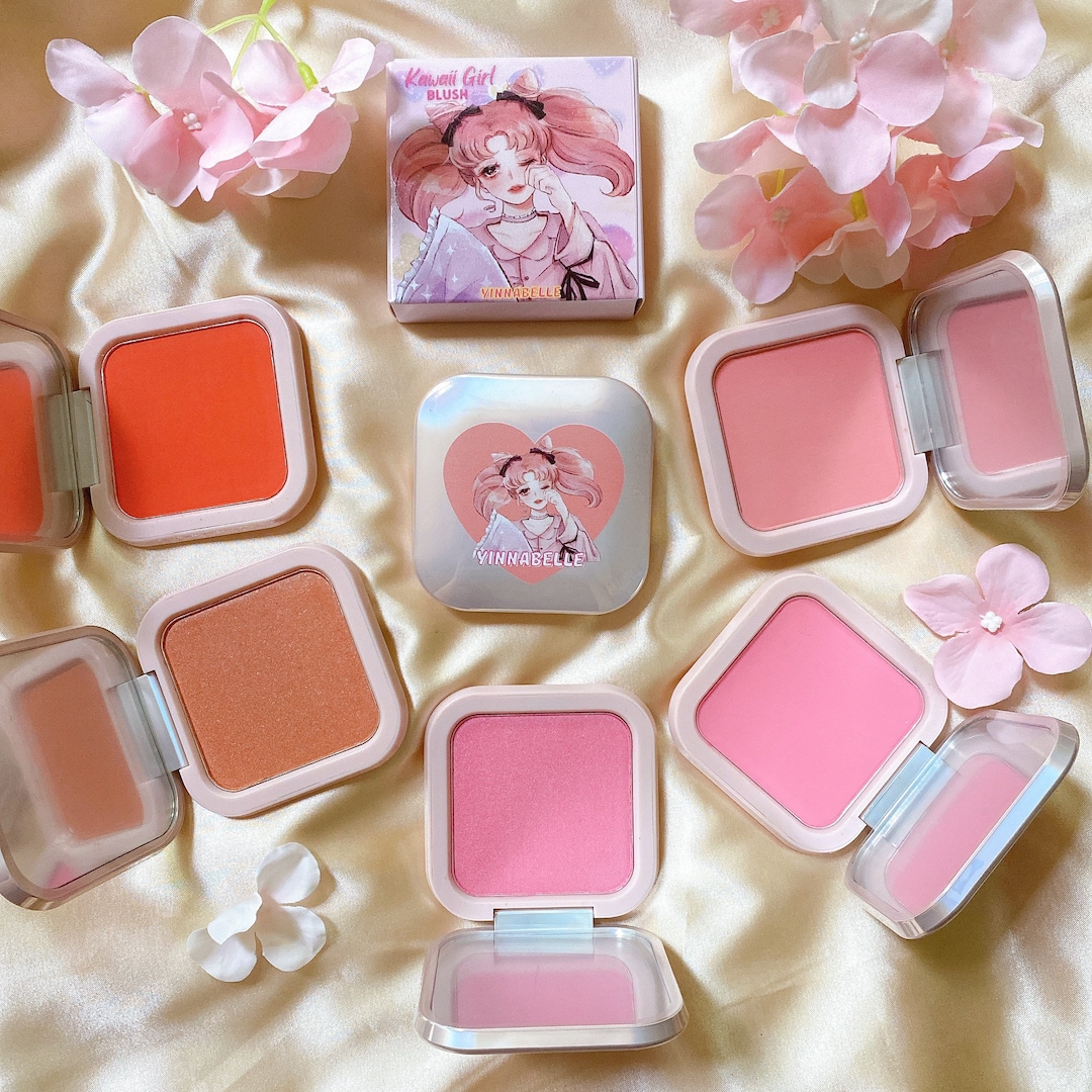 Anime Girl Chibimoon, Chibiusa Matte & Shimmer Blush - Etsy