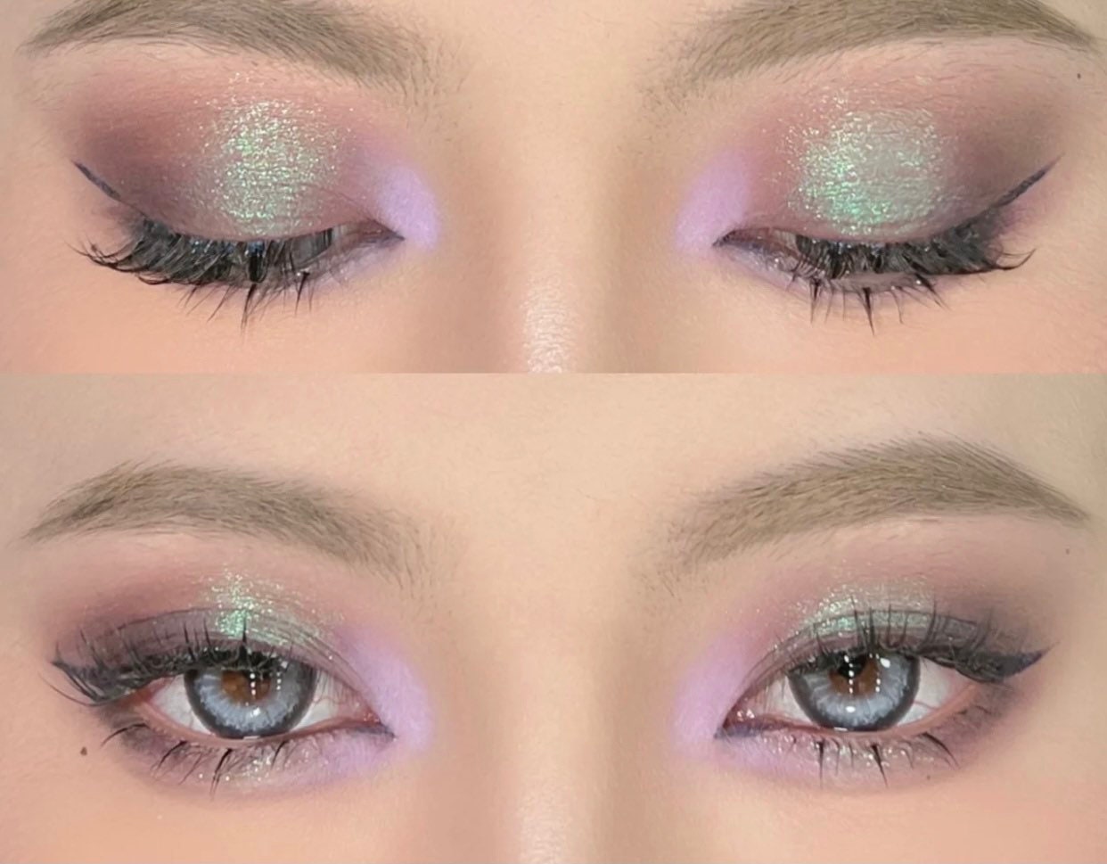 Duo Chrome Eyeshadow Nana Osaki Anime Inspired Smoky Gothic Style Goth ...