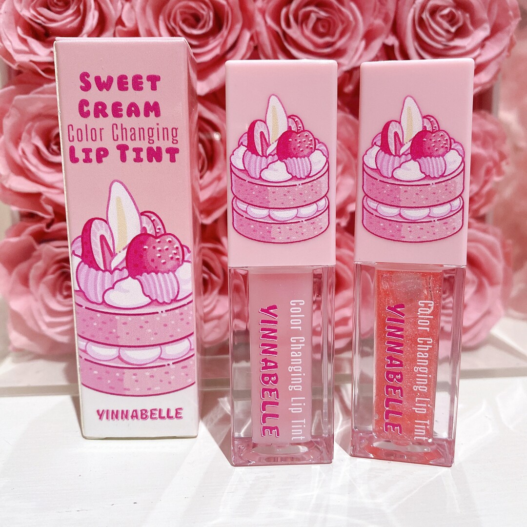 Sweet Cream Color Changing Liptint Lip Oil Lip Gloss - Etsy
