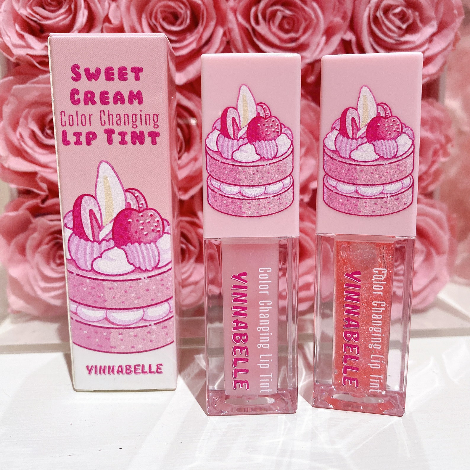 Sweet Cream Color Changing Liptint Lip Oil Lip Gloss - Etsy