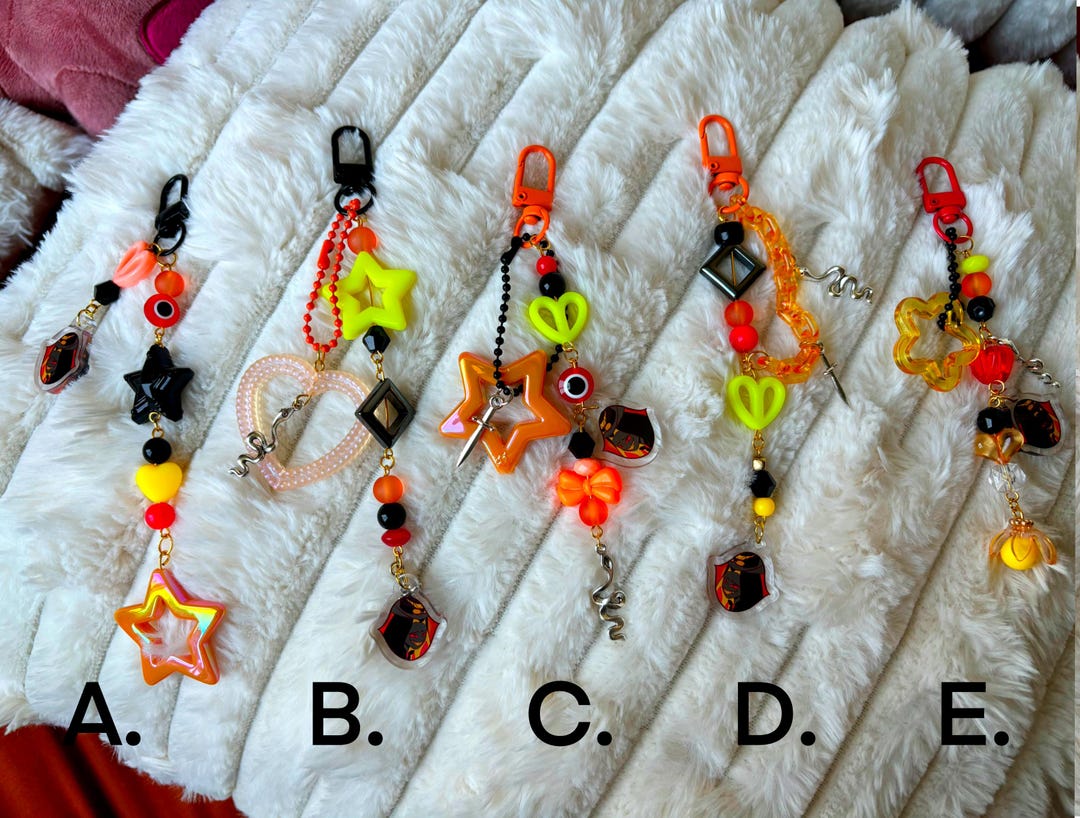 Sir Pentious Hazbin Phone Charms - Etsy