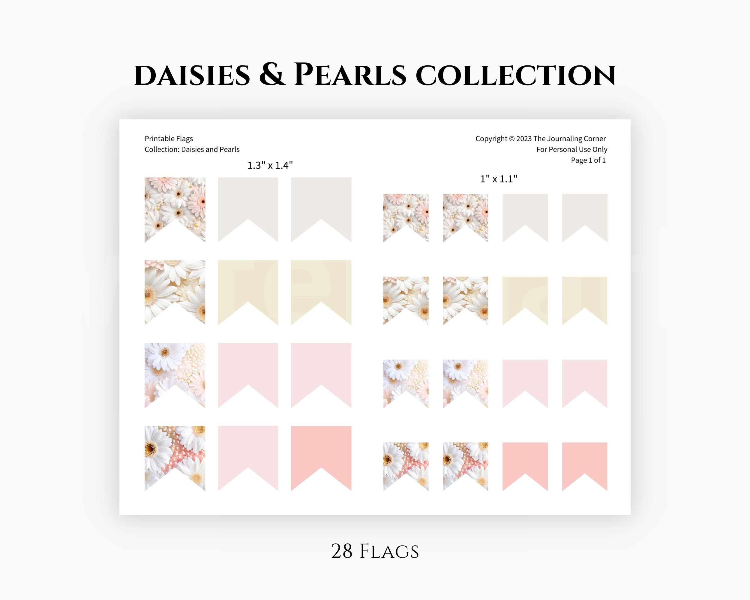 28 Flags With Signature Colors, Digital Download PDF, Print-and-cut ...