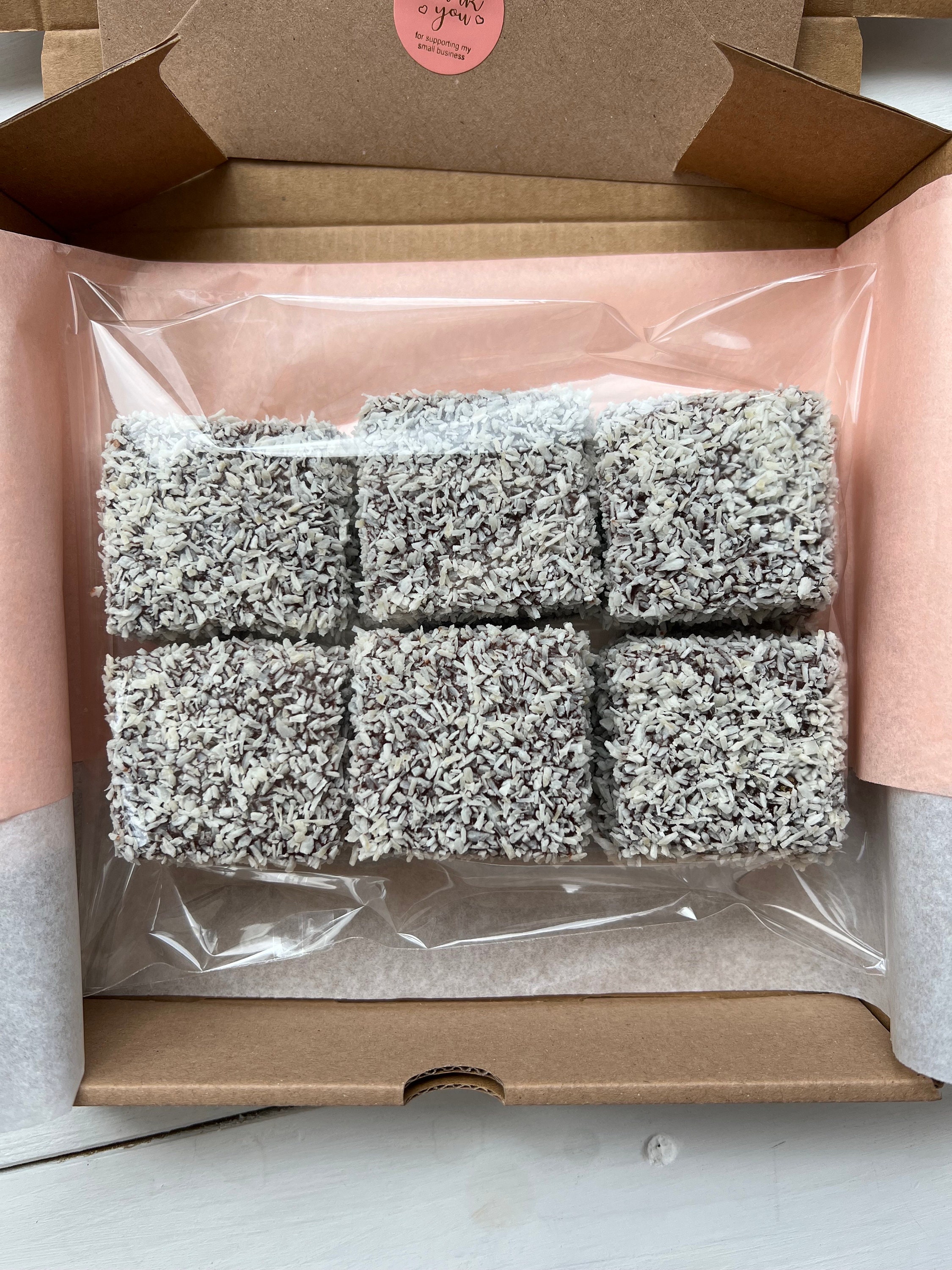 Lamingtons/ Delicious Vanilla Chocolate Bites/ Choose Box of - Etsy UK