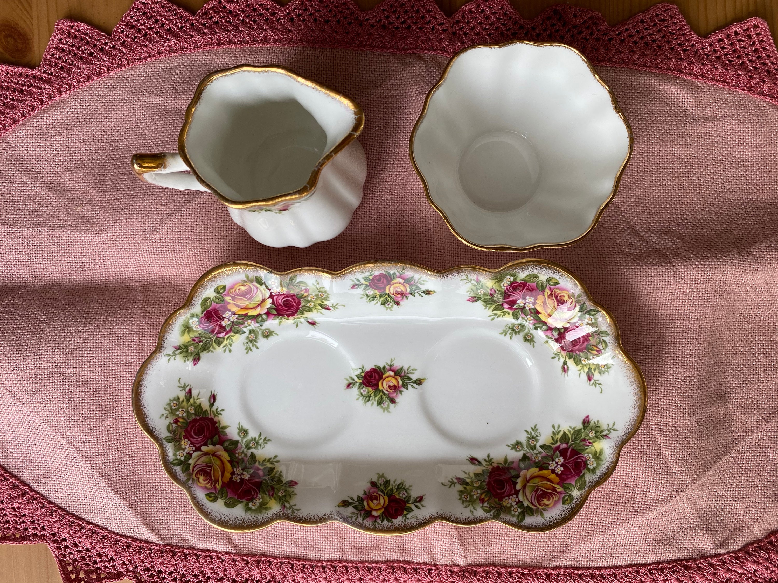 Estd 1875 Queens Fine Bone China Set Rosina China Co.Ltd Made - Etsy Polska Estd 1875 Queens Fine Bone China Set Rosina China Co.Ltd Made - Etsy Polska